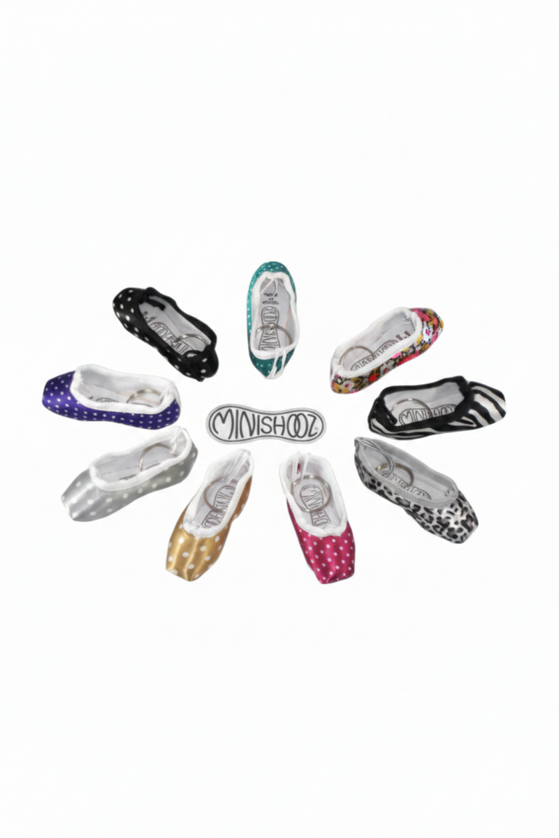 Mini Pointe Shoes with Patterns | Mark's Dancewear